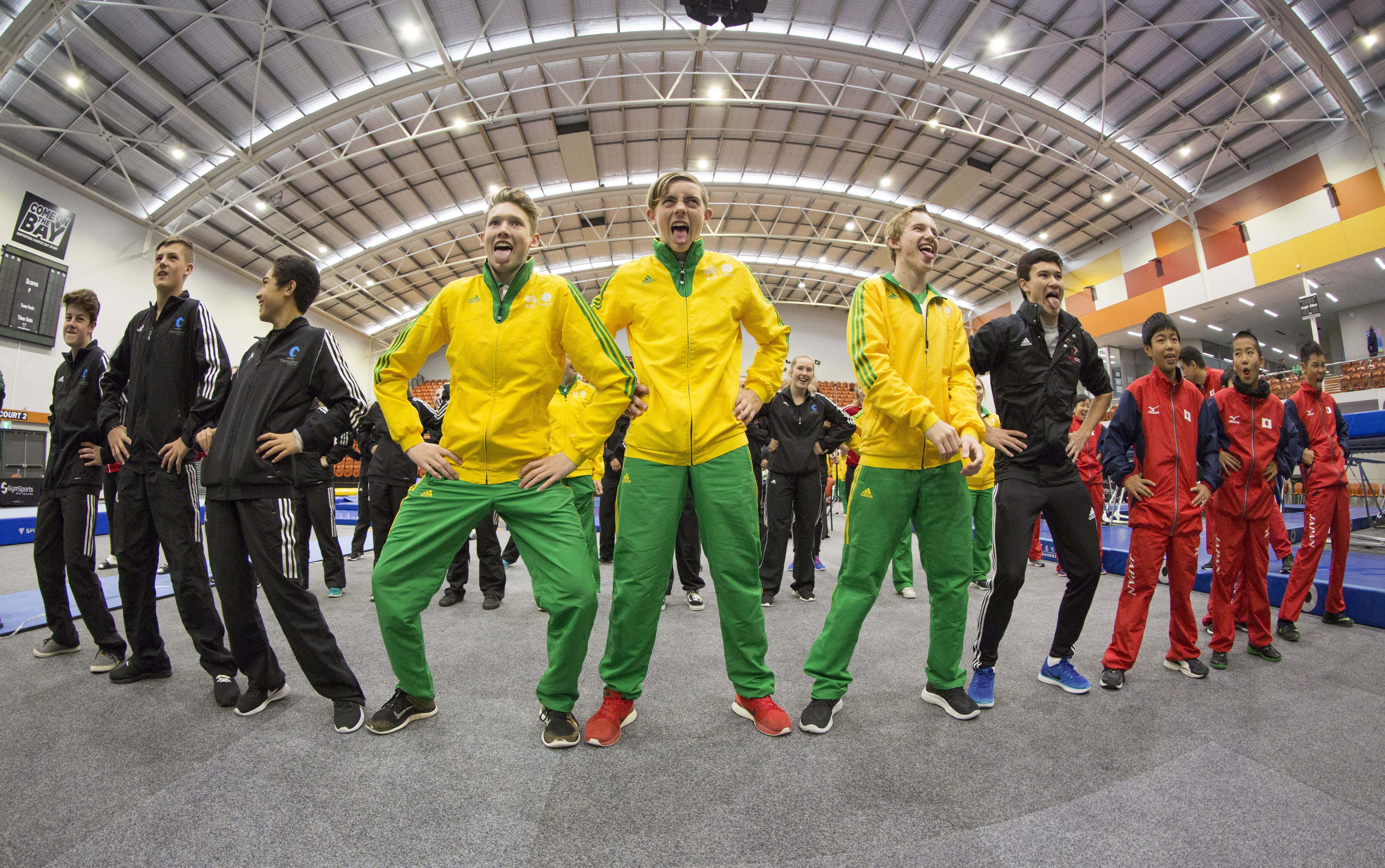 Aussie haka | GymnasticsNZ