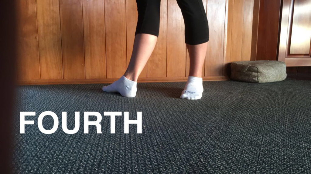 Feet 4th position | GymnasticsNZ