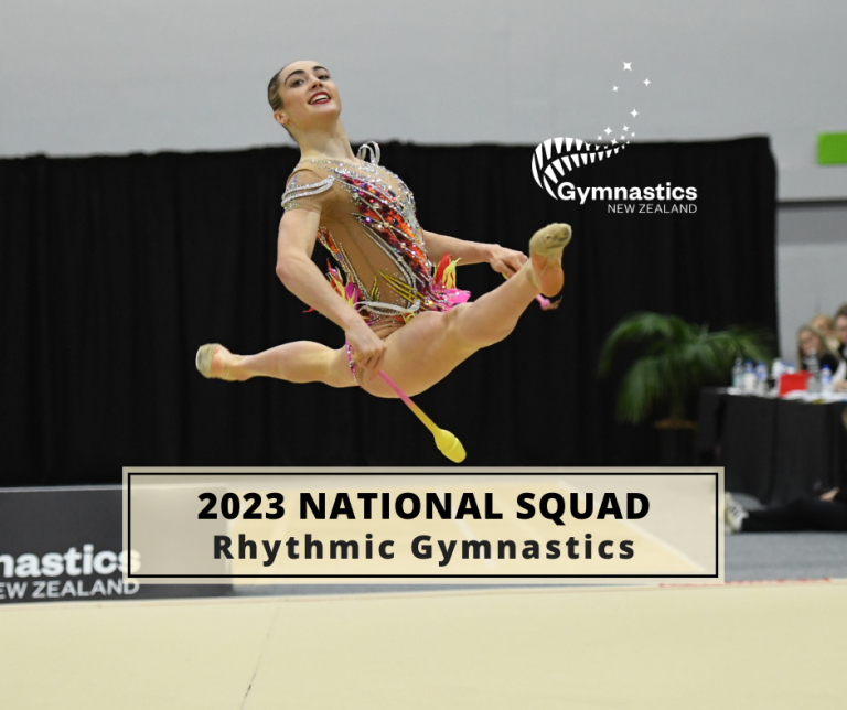 2023 Rhythmic Gymnastics National Squad | GymnasticsNZ
