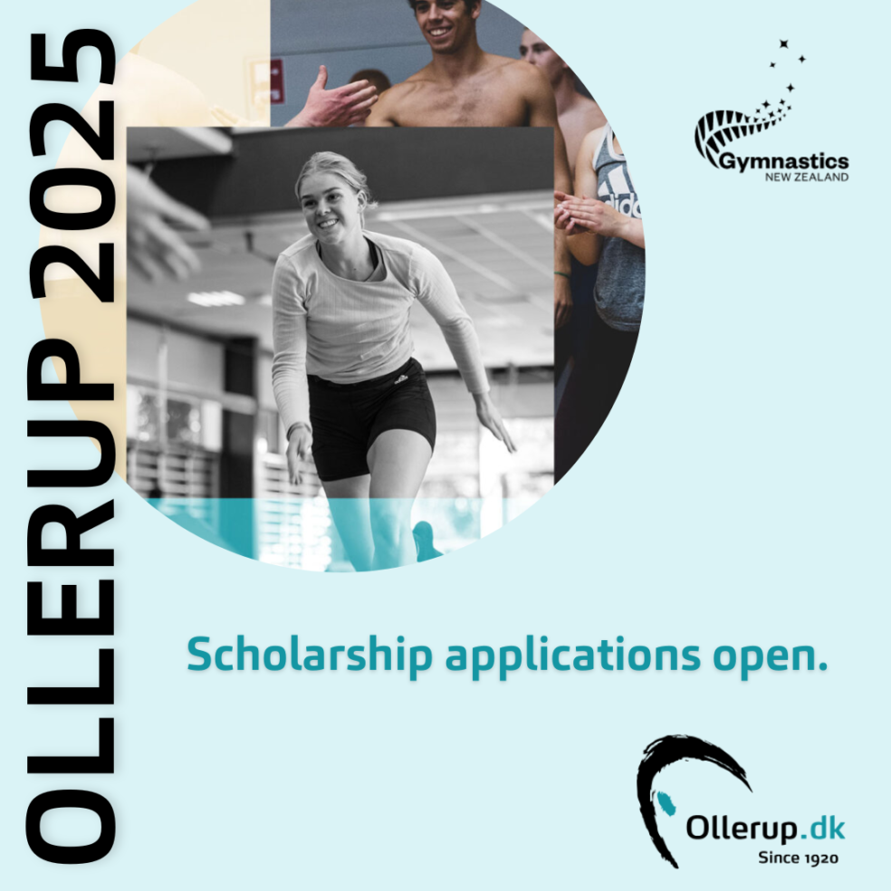Ollerup Scholarships Open for 2025 | GymnasticsNZ