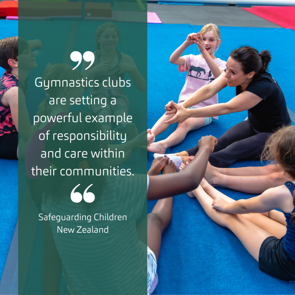 Gymnastics Clubs Lead the Way in Child Safeguarding | GymnasticsNZ