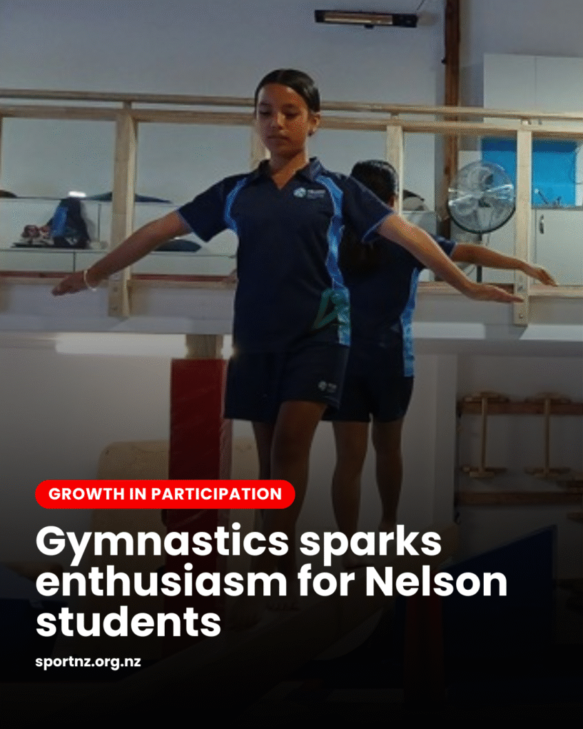 Gymnastics sparks enthusiasm for Nelson students | GymnasticsNZ