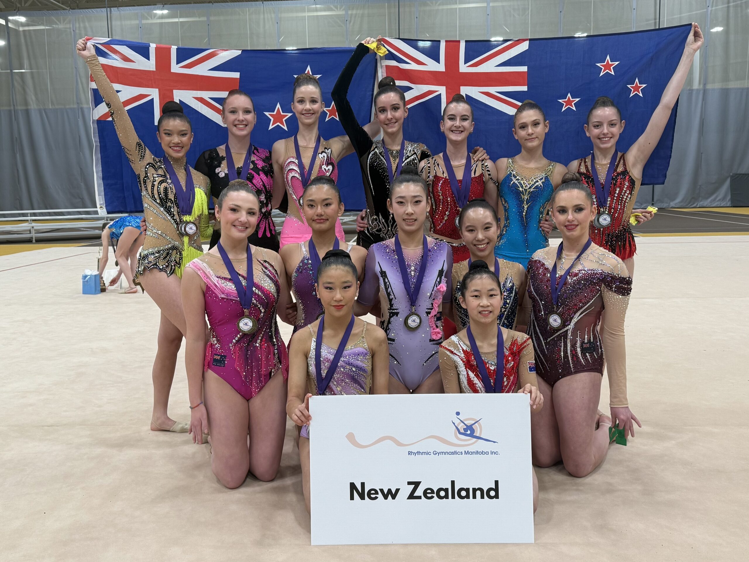 Podium Success for the NZ Rhythmic Team in Canada | GymnasticsNZ