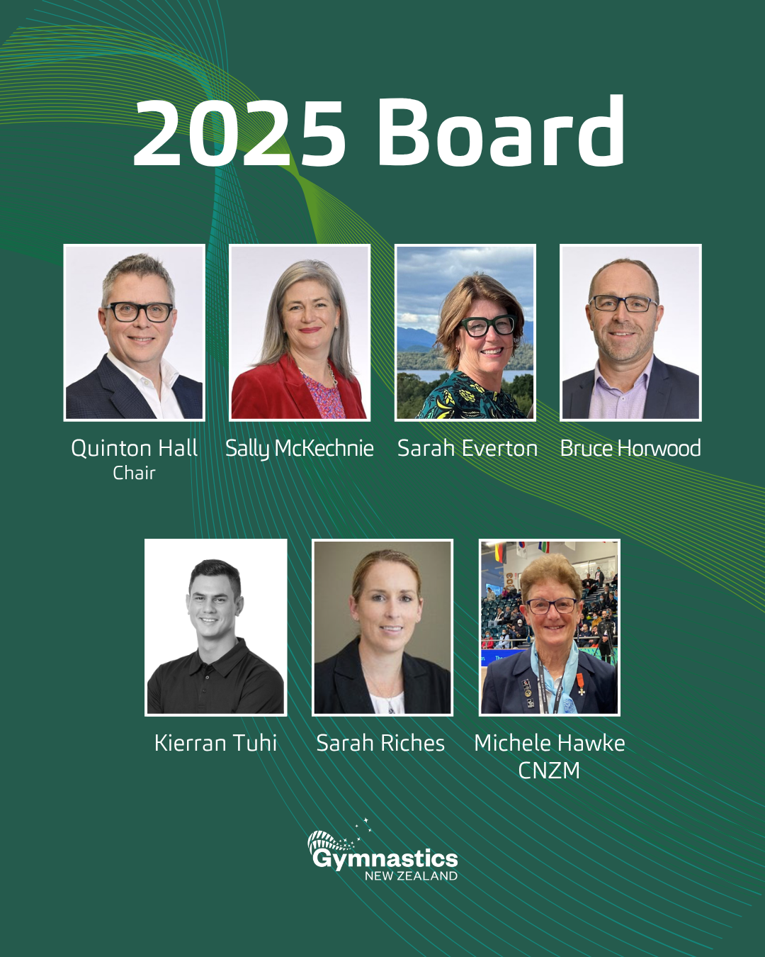 Announcing the 2025 Gymnastics NZ Board | GymnasticsNZ