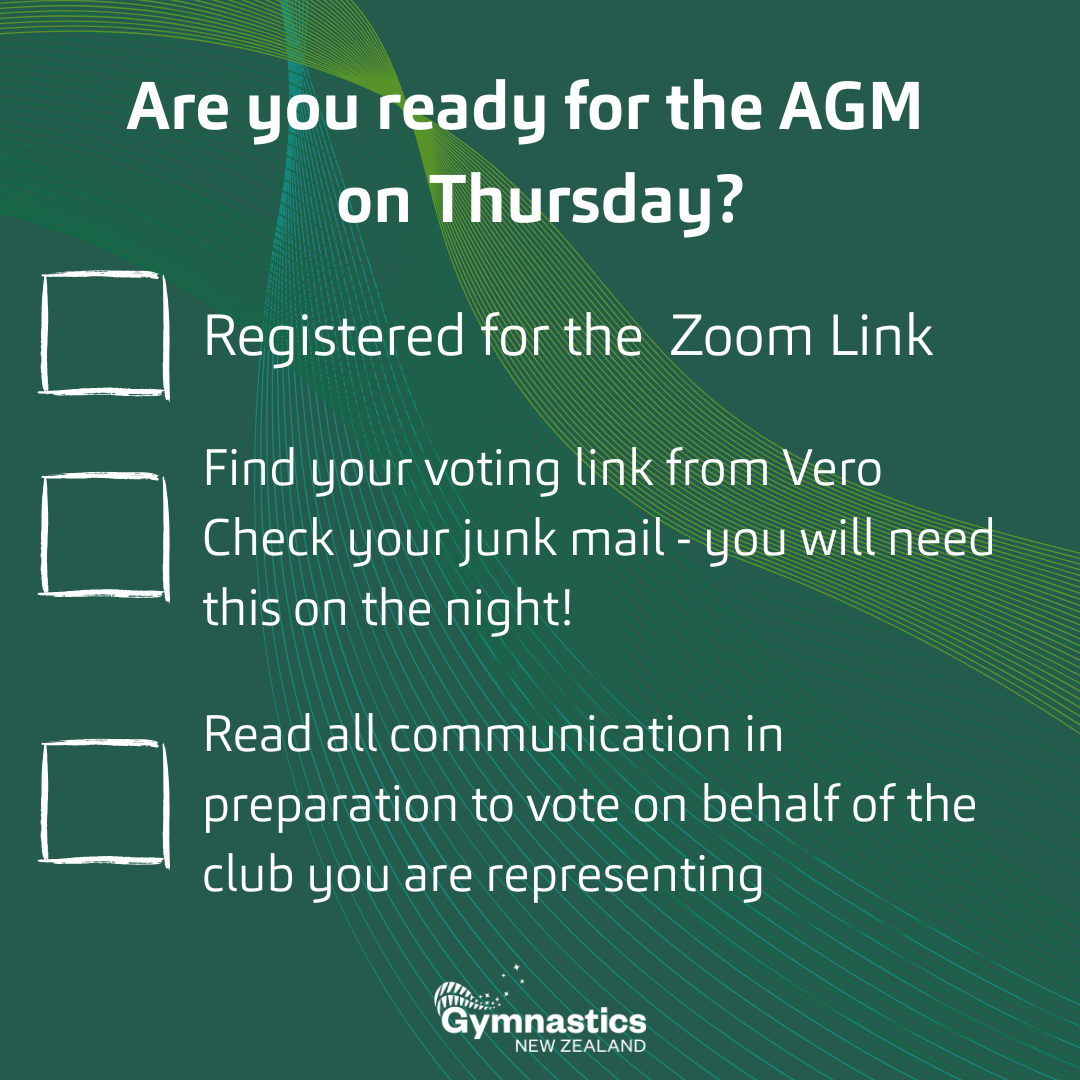 AGM Voting and Attendance | GymnasticsNZ