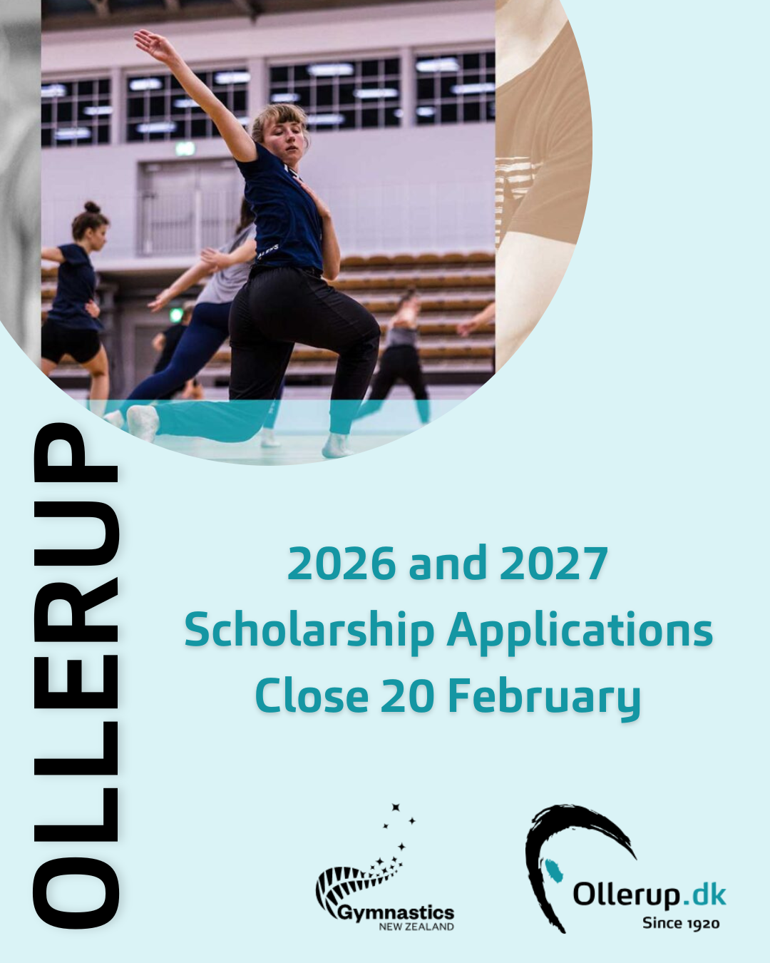 Ollerup Scholarship Applications Close February | GymnasticsNZ
